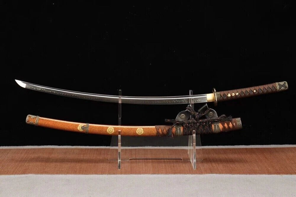 Tachi with Antique Copper Fittings & Speckled Saya | Shogun's Golden ...